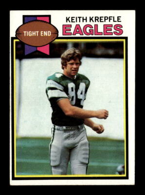 1979 Topps #448 Keith Krepfle Philadelphia Eagles EX Football Card ...