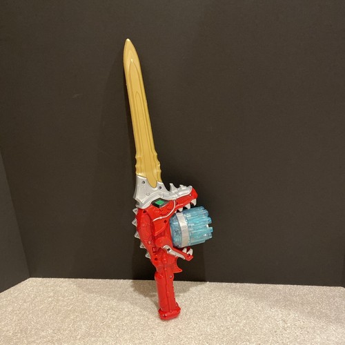Power Rangers Dino Super Charge Sword Drive 18" Red Saber Sword 2015 | eBay