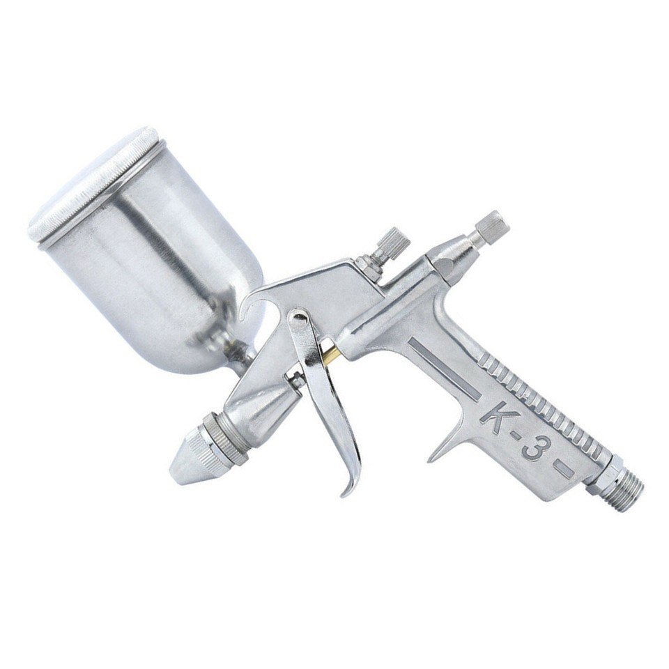New Mini HVLP Air Spray Gun Auto Car Detail Touch Up Paint Sprayer Spot ...