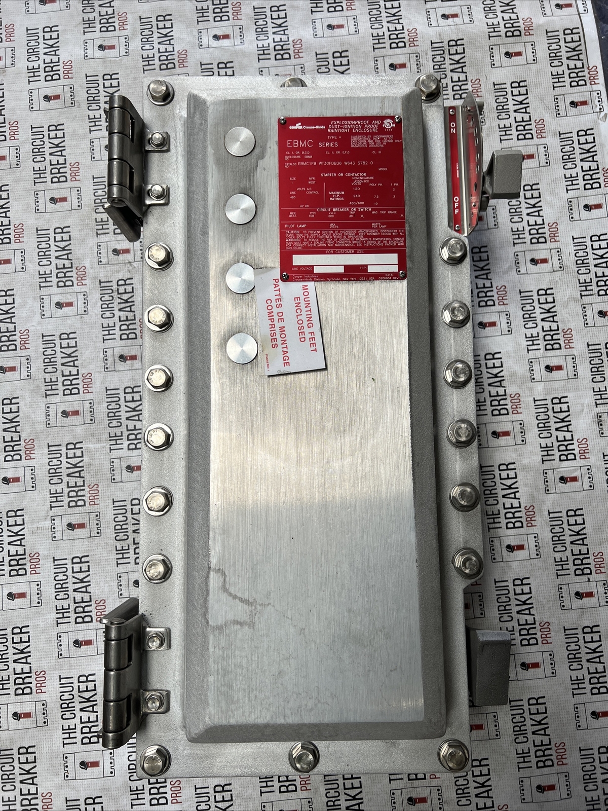 EATON CORPORATION EBMC2FD WT30FDB36 623 / EBMC2FDWT30FDB36W643S782 0 ...