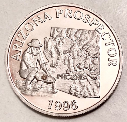 ARIZONA PROSPECTOR 1996 ROADRUNNER CLUB PHOENIX AZ 1 OZ .999 SILVER ...