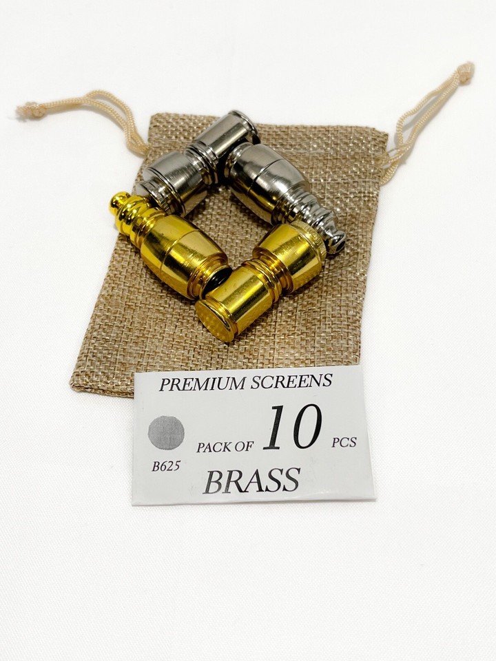 Collectible Metal smoking pipes/ Set Of 2 Tobacco pipes / In Burlap ...