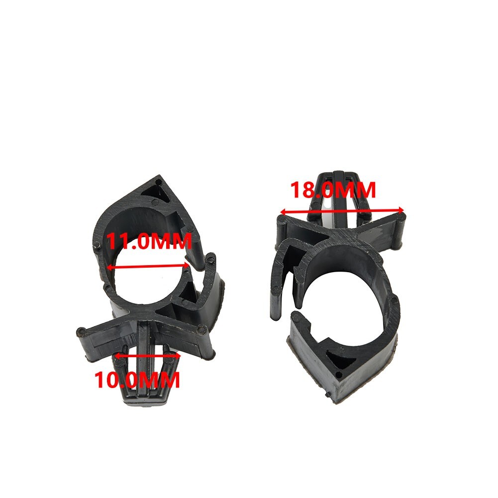 Black Car Wire Harness Holders Set of 10pcs for Organized Cable Routing ...