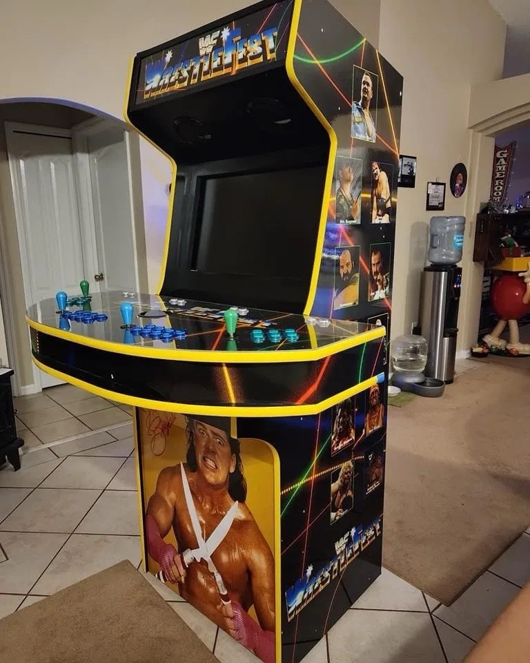 Arcade Squid Arcade 4 Player With Trackball Empty Cabinet | eBay