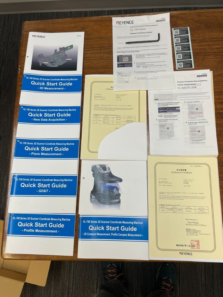 Keyence VL-770 3D Scanner CMM, 2023 - Fully Equipped, Low Hours | eBay