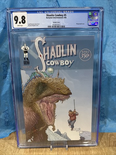 Shaolin Cowboy #5 - Burlyman Entertainment Comics Delgado Graded Comic ...