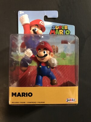 Jakks Pacific Super Mario Bros. Mario 2.5 inch Action Figure NEW | eBay