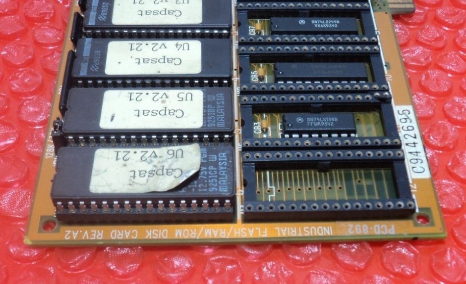 Advantech PCD-892 Rev.A2 Industrial Flash/Ram/Rom Disk Card 1906892010 ...