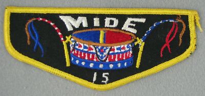 OA Lodge 15 Mide Twill Flap Hutchinson River Council New Rochelle, NY ...
