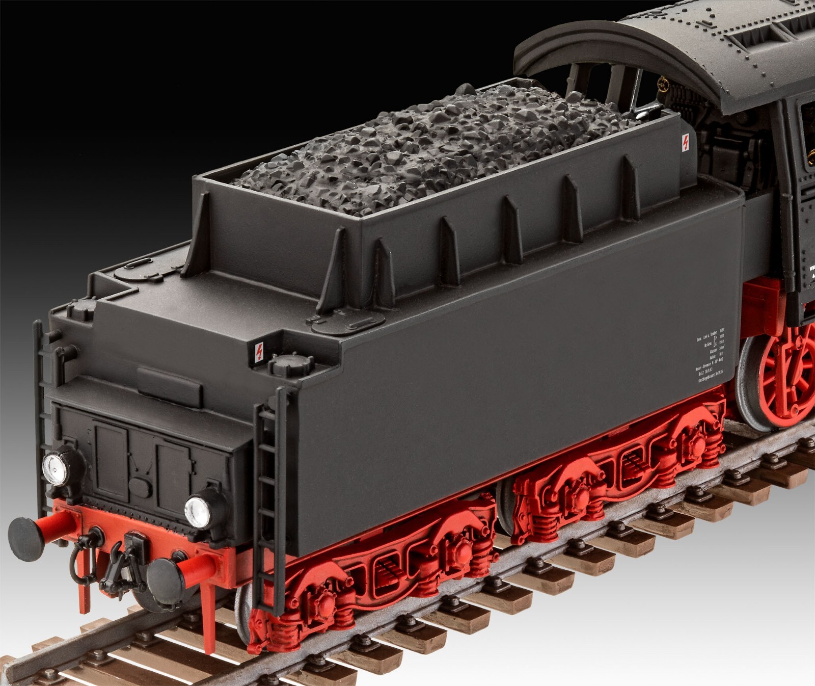 Revell-Germany 1/87 BR03 German Express Steam Locomotive w/Tender ...