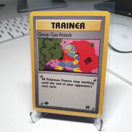 Pokemon card Goop Gas Attack 1st Edition 78/82 Team Rocket Near Mint | eBay