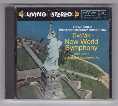 ANTONIN DVORAK NEW WORLD SYMPHONY FRITZ REINER CHICAGO ORCHESTRA CD ...