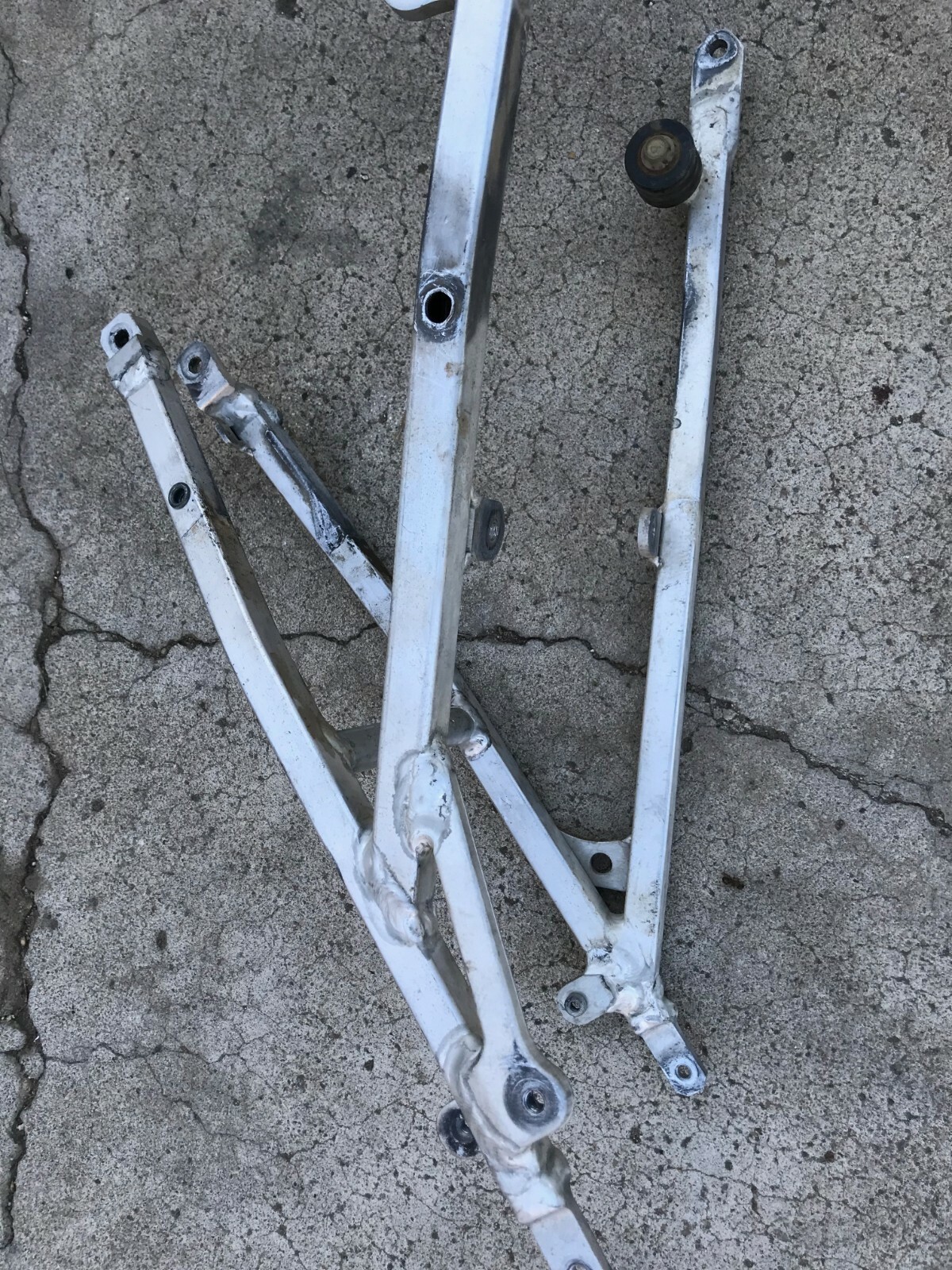 2005 05 Suzuki Rmz450 Rmz 450 Subframe Sub Frame Chassis Rear Support ...