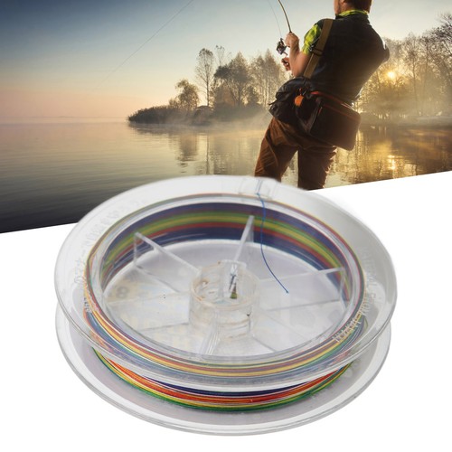 (No. 0.8)8 Strands Braided Raft Fishing Line 1 Meter 1 Color PE Fishing ...