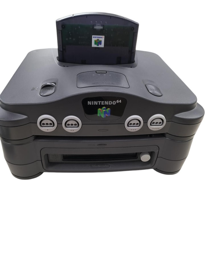 Nintendo 64DD Console & Nintendo64 Black Home Console Tesed OK with 8 ...