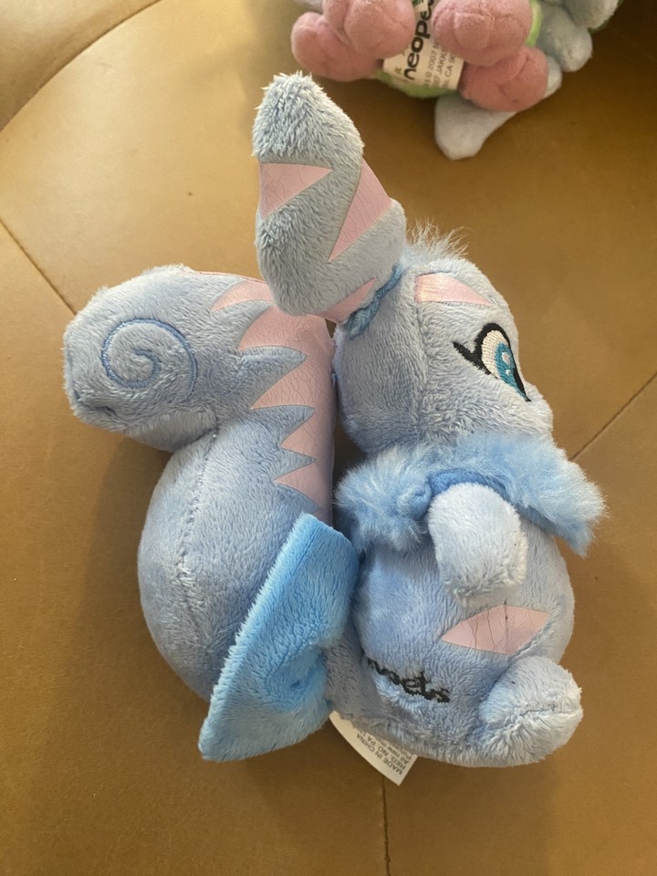 2008 jakks pacific NEOPETS series four 4 stuffed plush STRIPED USUL ...