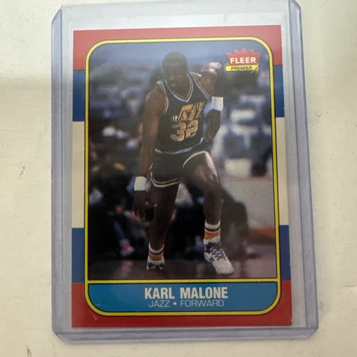 1986-87 1986 Fleer - #68 Karl Malone Rookie Card | eBay
