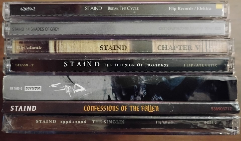 Staind CD Lot Metal Rock Alternative Music Aaron Lewis | eBay