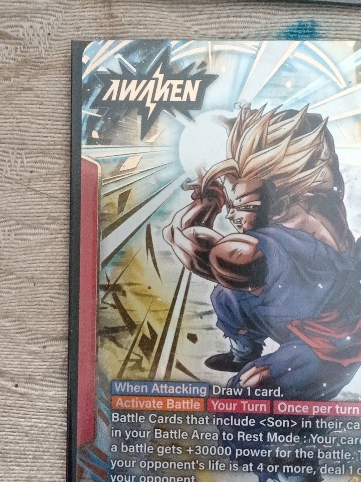 Son Gohan Adolescence FB08-001 Leader Alternate Art Saiyan's Pride ...