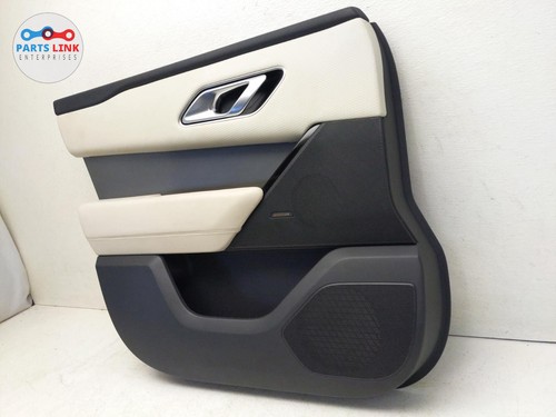 2018-22 RANGE ROVER VELAR FRONT LEFT DOOR TRIM PANEL SPEAKER COVER GRAY ...