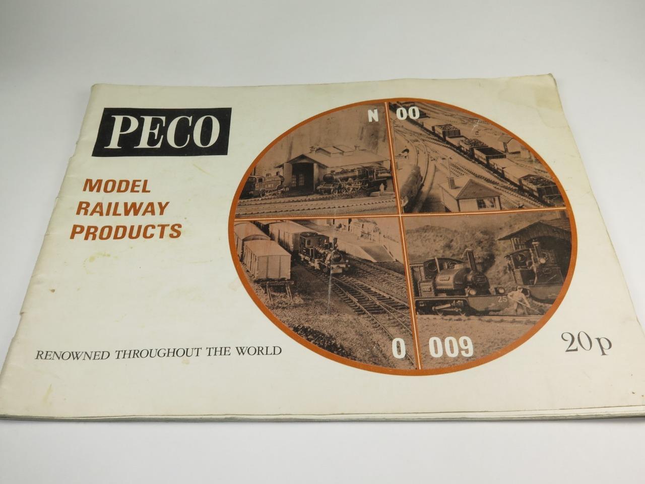 PECO MODEL RAILWAY PRODUCTS CATALOGUE 1971 Various Gauges N, OO/HO, O ...