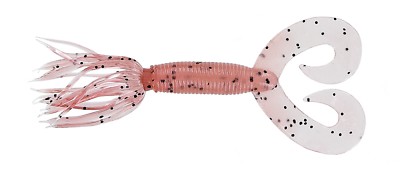 Yamamoto Hula Grub 97-10-218 Champagne Black Flake 5 Inch Soft Plastic ...