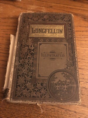 Complete Poetical Works Of Longfellow Illustrated 1883 Houghton Mifflin ...