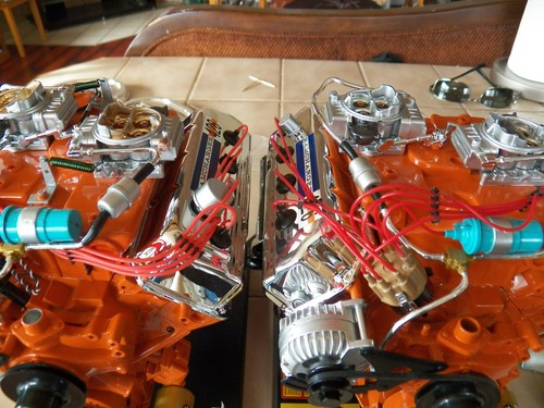 HAWK Dodge A990 HEMI Race Engine Model Kit 1 4 for sale online | eBay