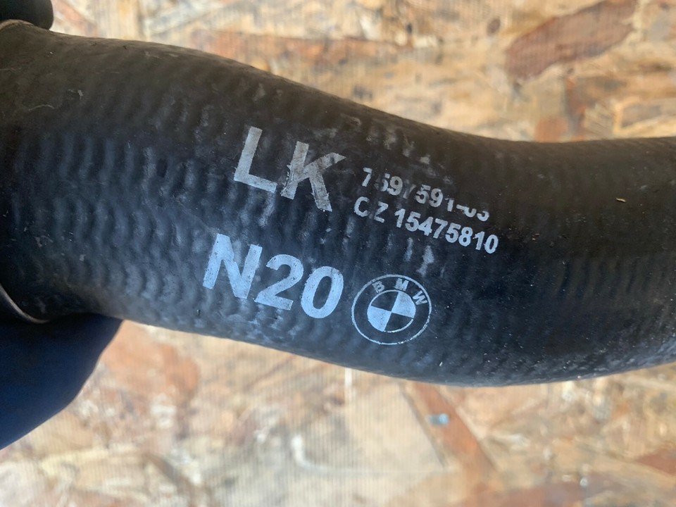 BMW 12-17 F30 F22 F10 N20 N26 AIR INTERCOOLER TURBO CHARGED PIPE LINE ...