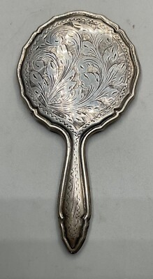800 SILVER SMALL HAND MIRROR | eBay