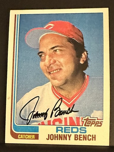 1982 Topps Set-Break #400 Johnny Bench NM-MT OR BETTER *4for4 Sports ...