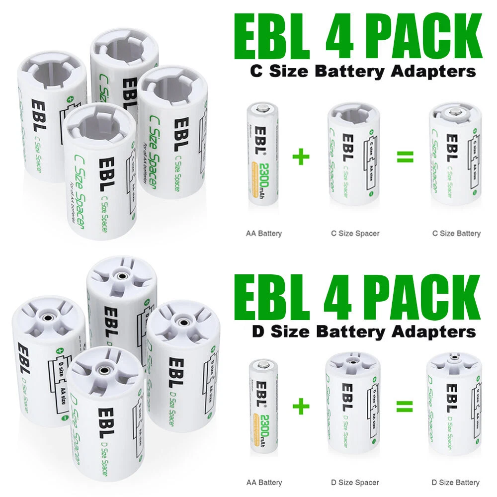 Size Battery Adapters
