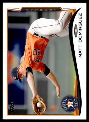 2014 Topps #218 Matt Dominguez Houston Astros | eBay
