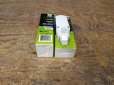 MAXLITE 11PLG24QHLED35 11W 35K HORIZONTAL FIT ON FLUORESCENT BALLAST 4 ...