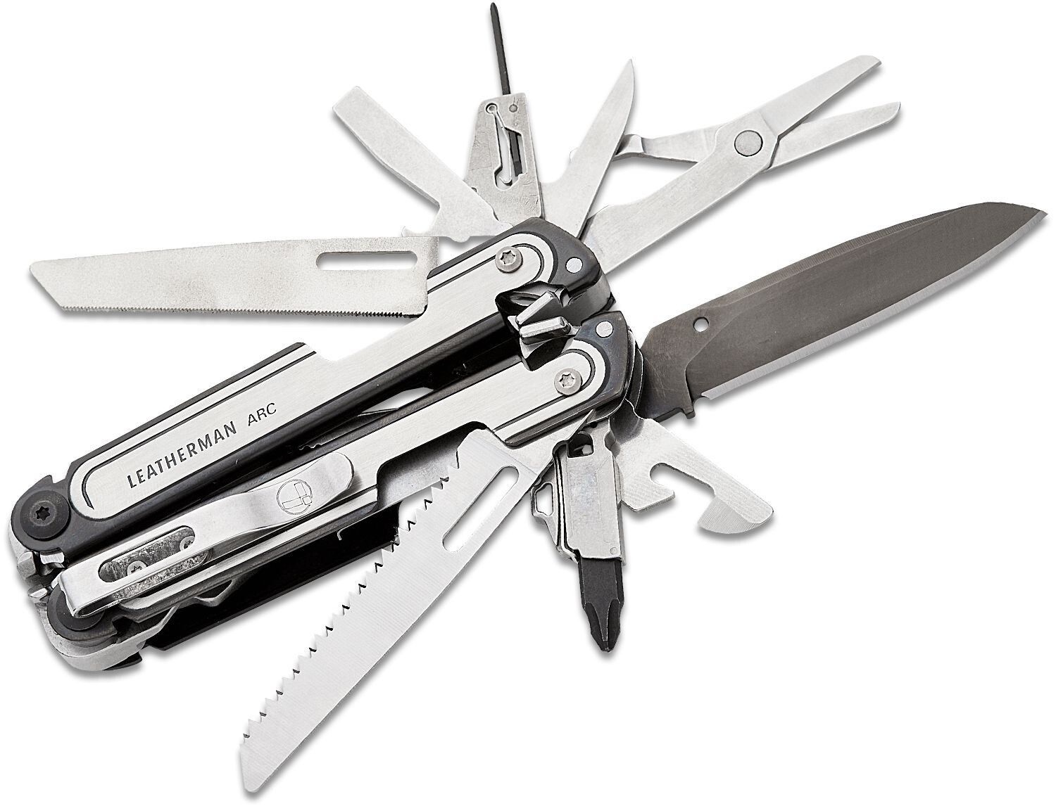 Leatherman Arc Multi-Tools - Black DLC & Stainless Steel for sale ...