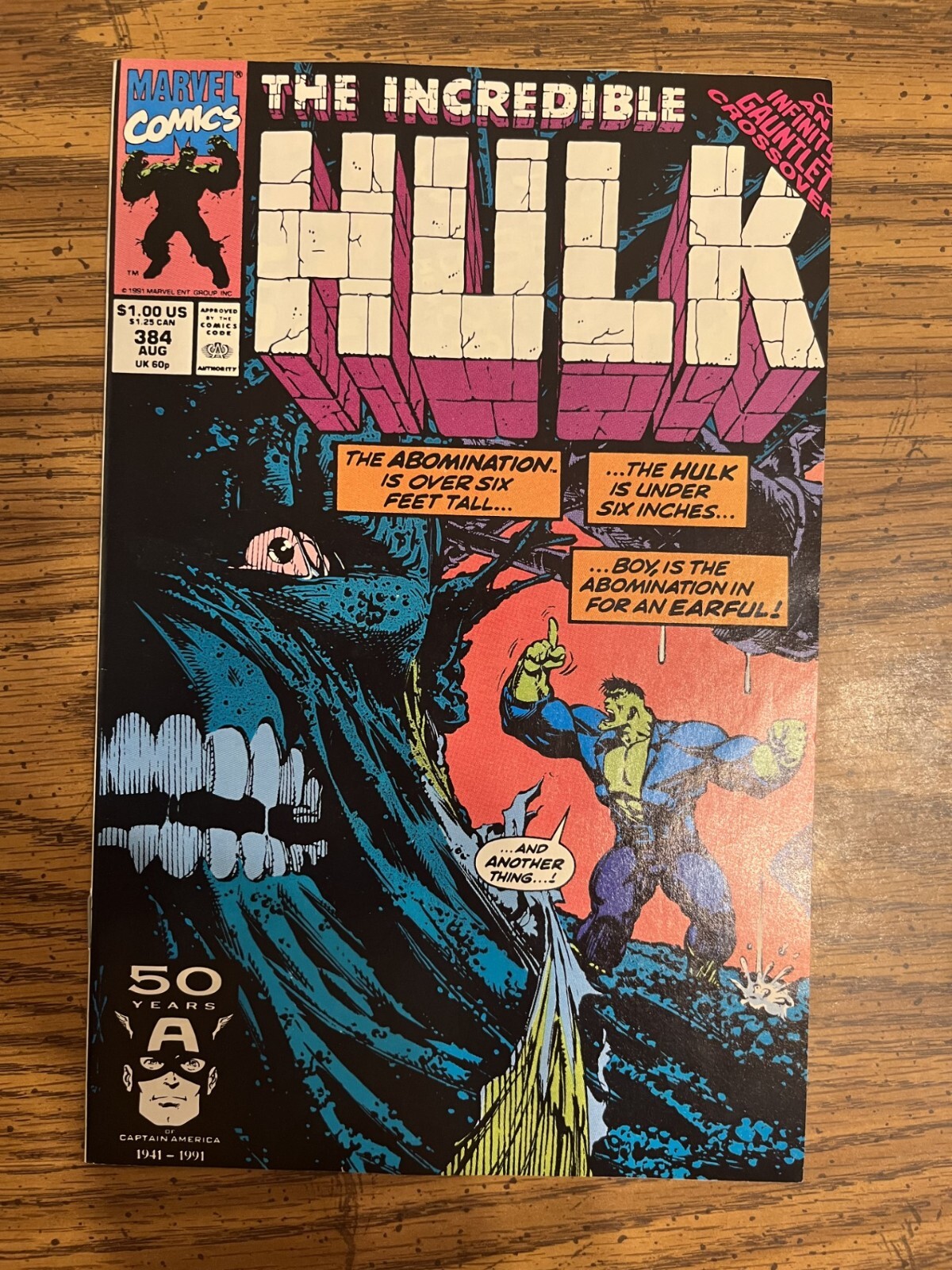 INCREDIBLE HULK # 384 NM/M 9.2 NOT CGC RATED 1991 MODERN AGE | eBay