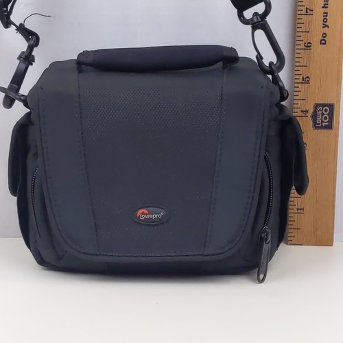 Lowepro Camera Bag Small Black Nylon The Crossbody Shoulder Pack Belt ...