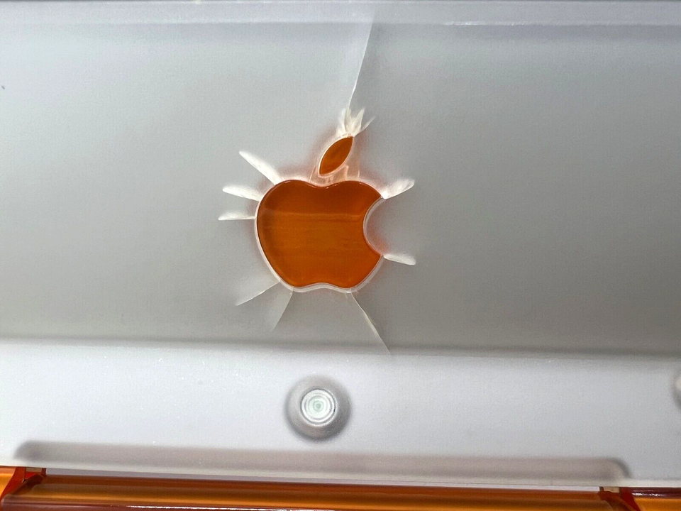 Vintage Apple Tangerine Clamshell iBook G3 300mhz Orange AC100V Used in ...