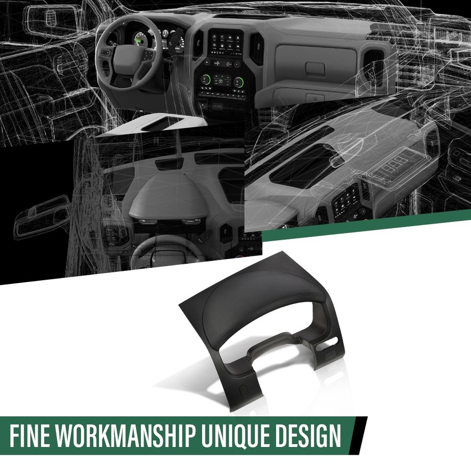 Fit For 2004-2008 Ford F-150 Instrument Cluster Panel Dash Bezel Trim ...