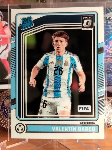 VALENTIN BARCO 2024-25 RATED ROOKIE Panini Donruss OPTIC Soccer #185 ...