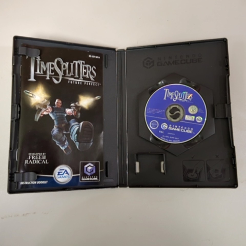 TIMESPLITTERS Future Perfect NINTENDO GAMECUBE PAL Complete Shooter ...