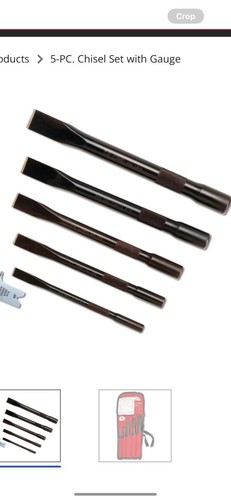 Mac Tools 5 Piece Power drive chisel set | eBay