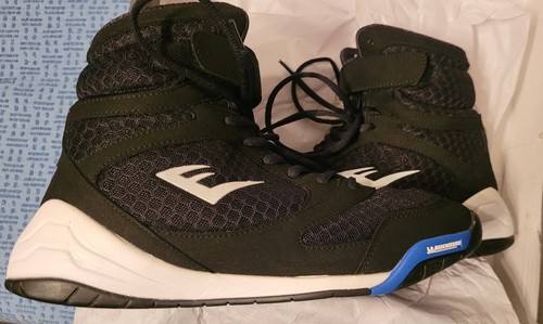 Everlast Elite High Top Boxing Shoes - Black US Size 10 Men Michelin | eBay