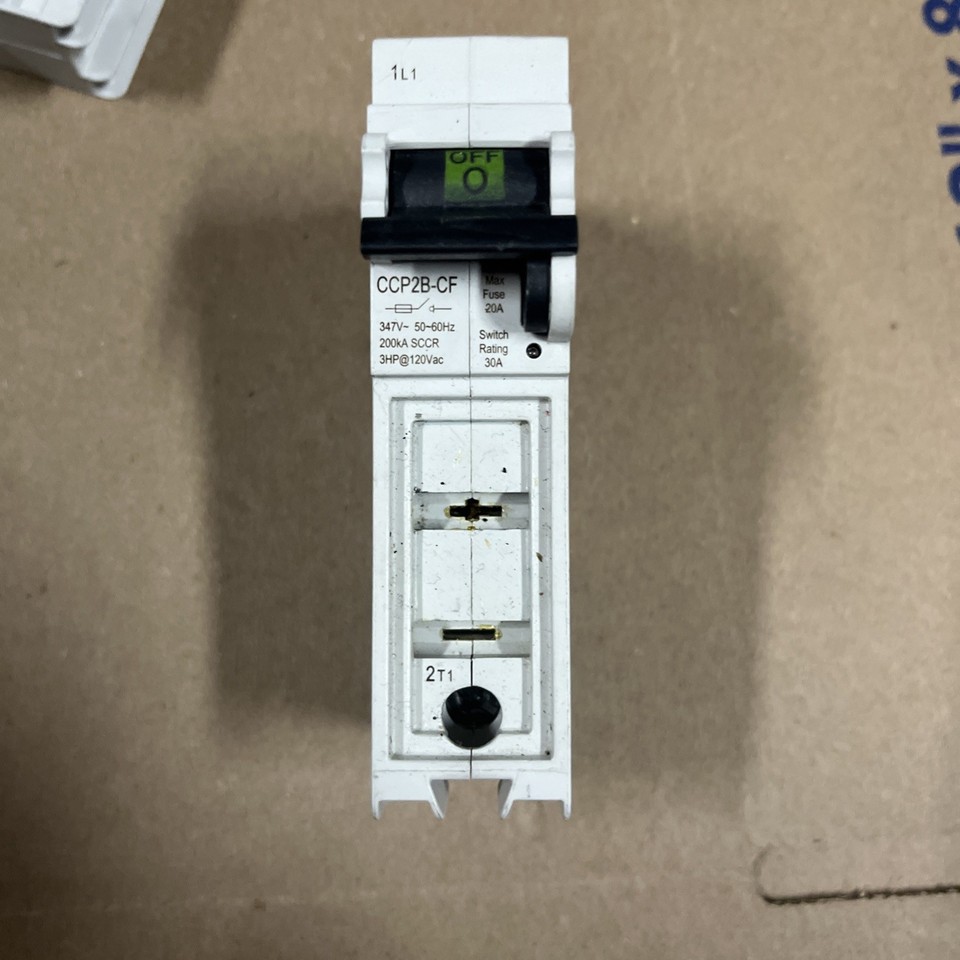 Eaton Bussmann Series CCP2B-1-20CF 600VAC 20A Fusible Disconnect | eBay
