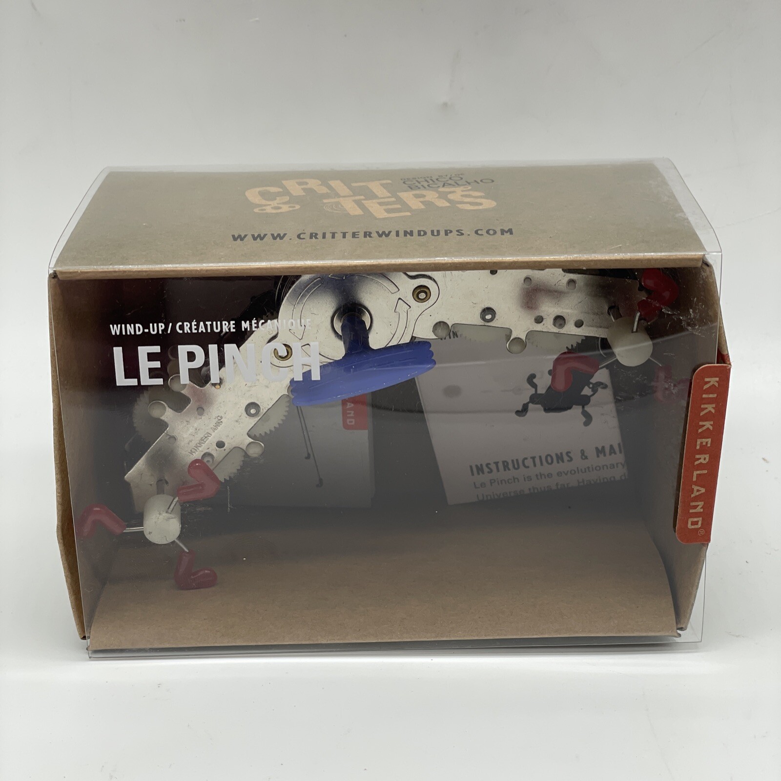 Kikkerland Le Pinch Articulated Wind up Chico Bicalho 1529 for sale ...