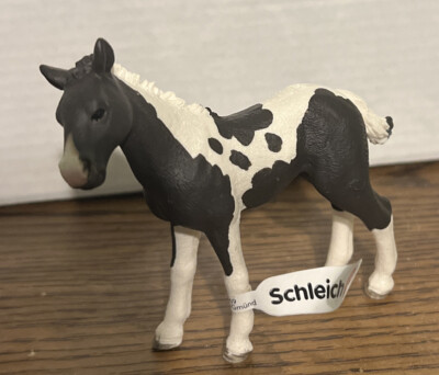 Schleich Horse Pinto TRAKEHNER FOAL Figure 2013 Retired 13758 | eBay