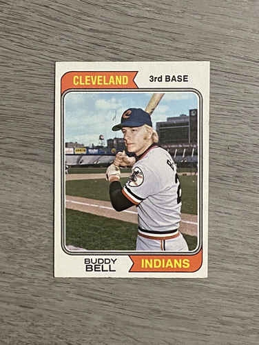 1974 MLB Topps Baseball | Buddy Bell | #257 | Cleveland Indians | eBay