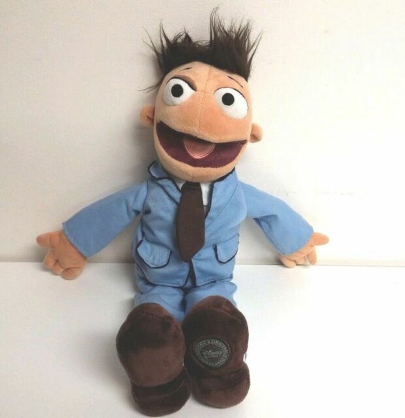 Disney Authentic Muppets Most Wanted Plush Walter in Blue Suit 18" for ...