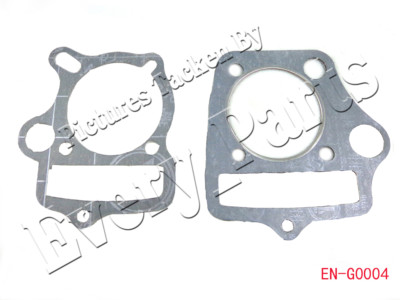 110cc Head Cylinder Gasket Set Four Wheeler ATV Pit Bikes Dirt Bike Go ...