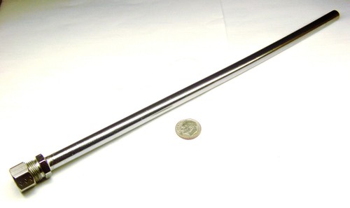 TOILET SINK LAV RISER SUPPLY TUBE EXTENSION NOS 3/8" D 12" L BENDABLE ...